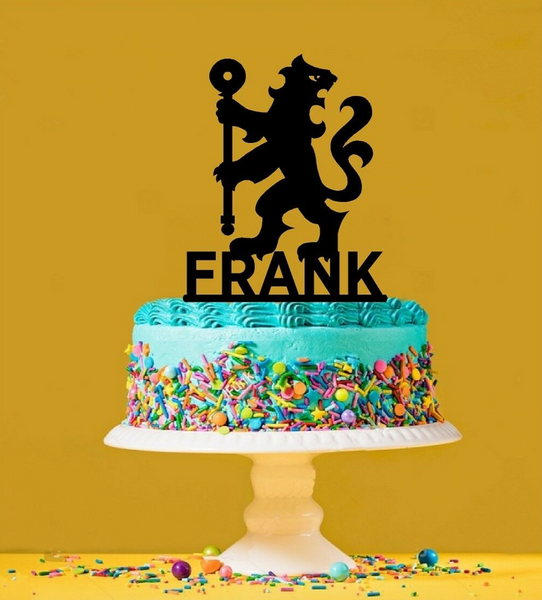 Personalised Chelsea Football topper | Personalised Cake Toppers
